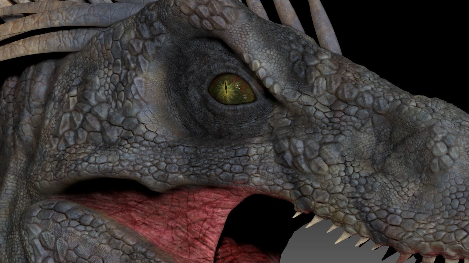 Dinosaur UtahRaptor SCULPT Project 3D model | CGTrader