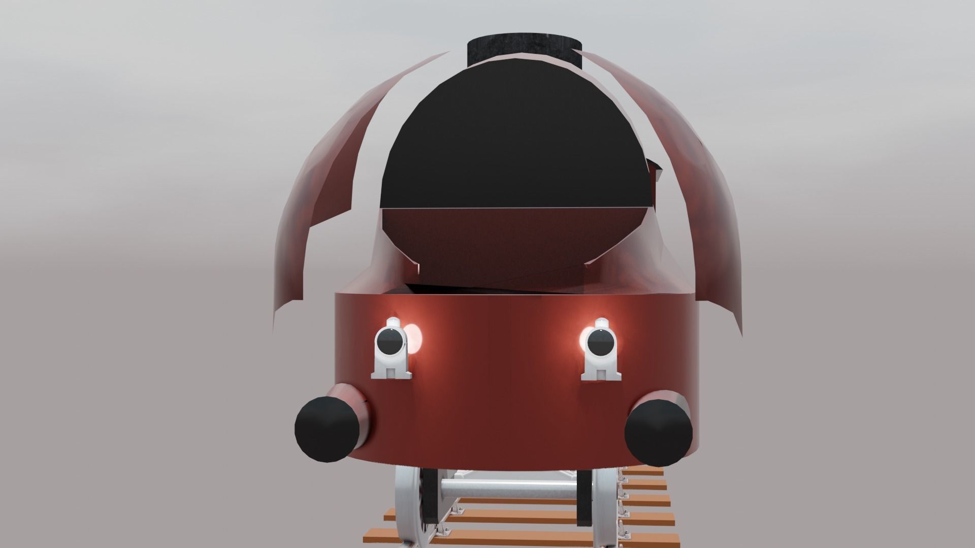 coronation scott 3D model animated rigged | CGTrader