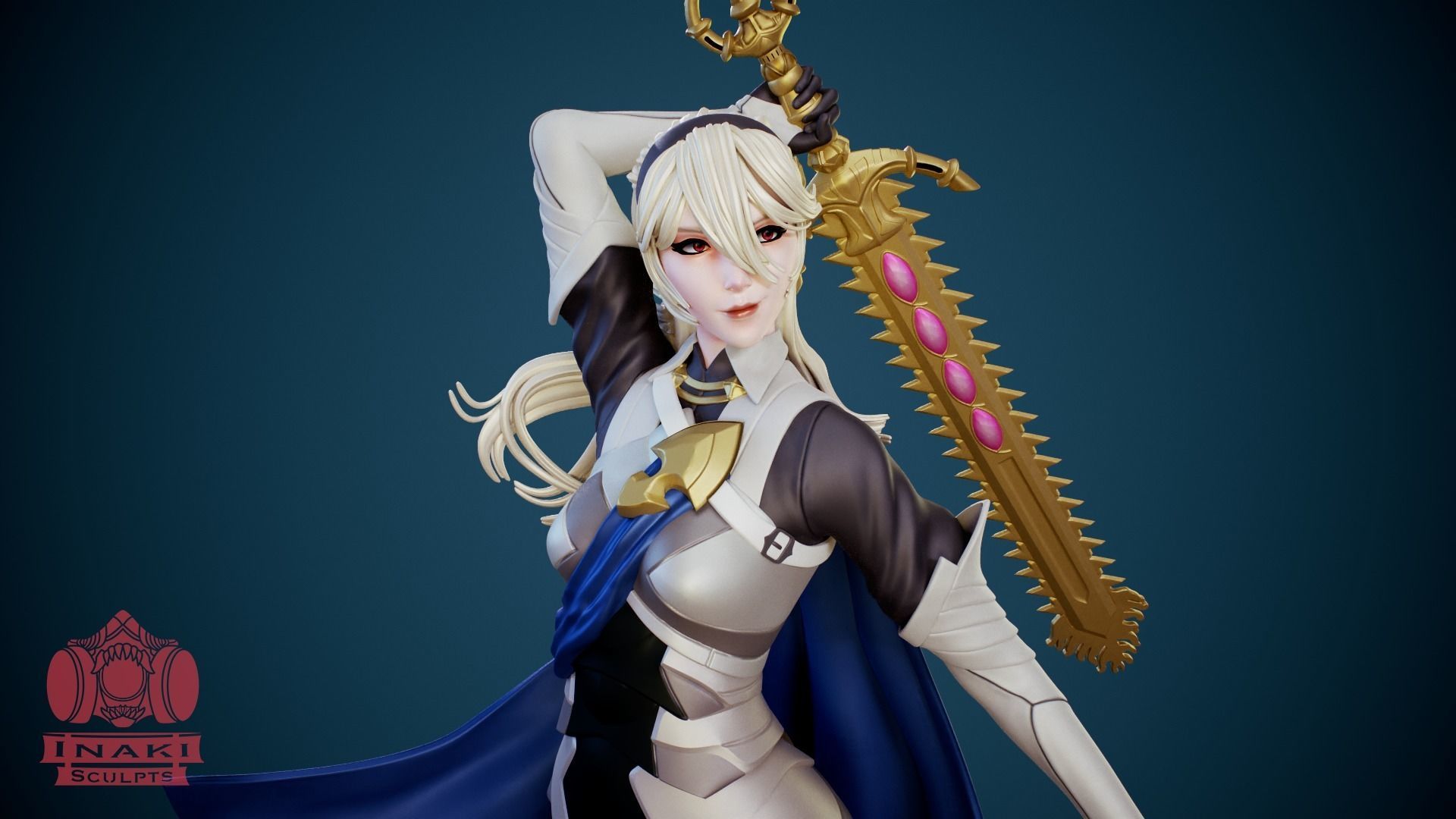 Corrin - Fire Emblem 3D model 3D printable | CGTrader