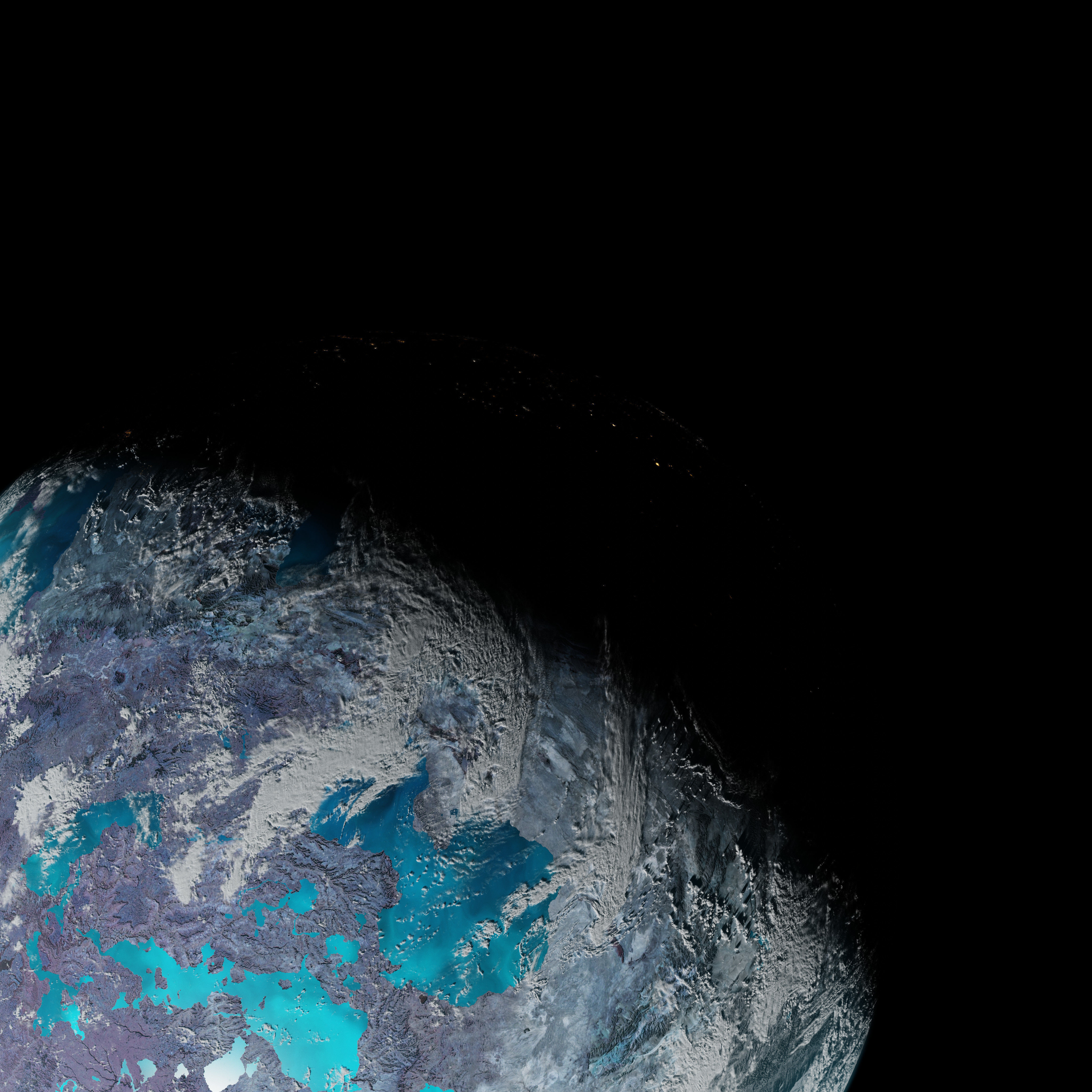 Terran Planet 09 Version 2 - 16k 3D model | CGTrader