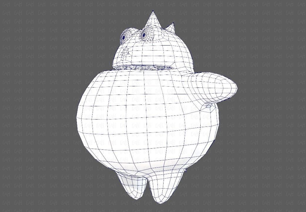 3D model Monster V02 VR / AR / low-poly | CGTrader