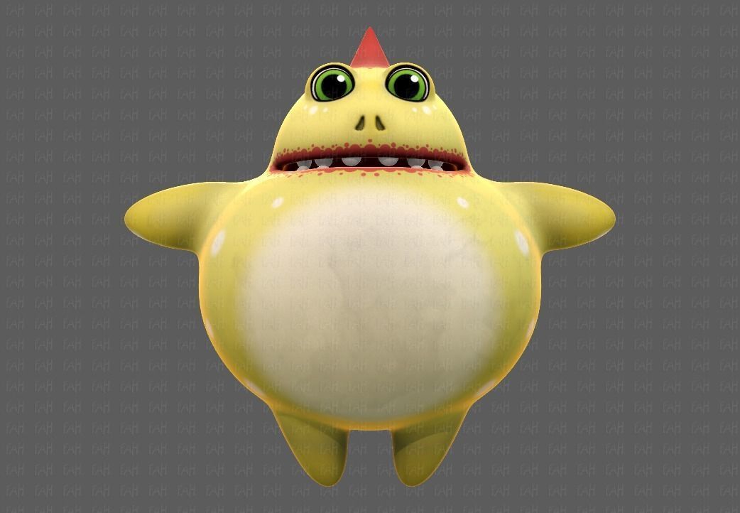 3D model Monster V02 VR / AR / low-poly | CGTrader