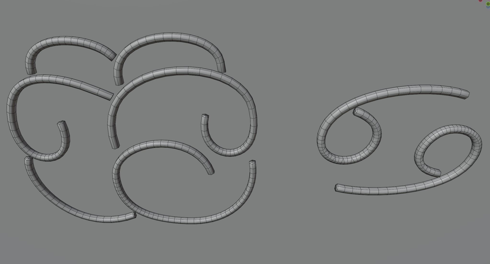 3D model Ultimate Neon Sign pack 5 VR / AR / low-poly | CGTrader