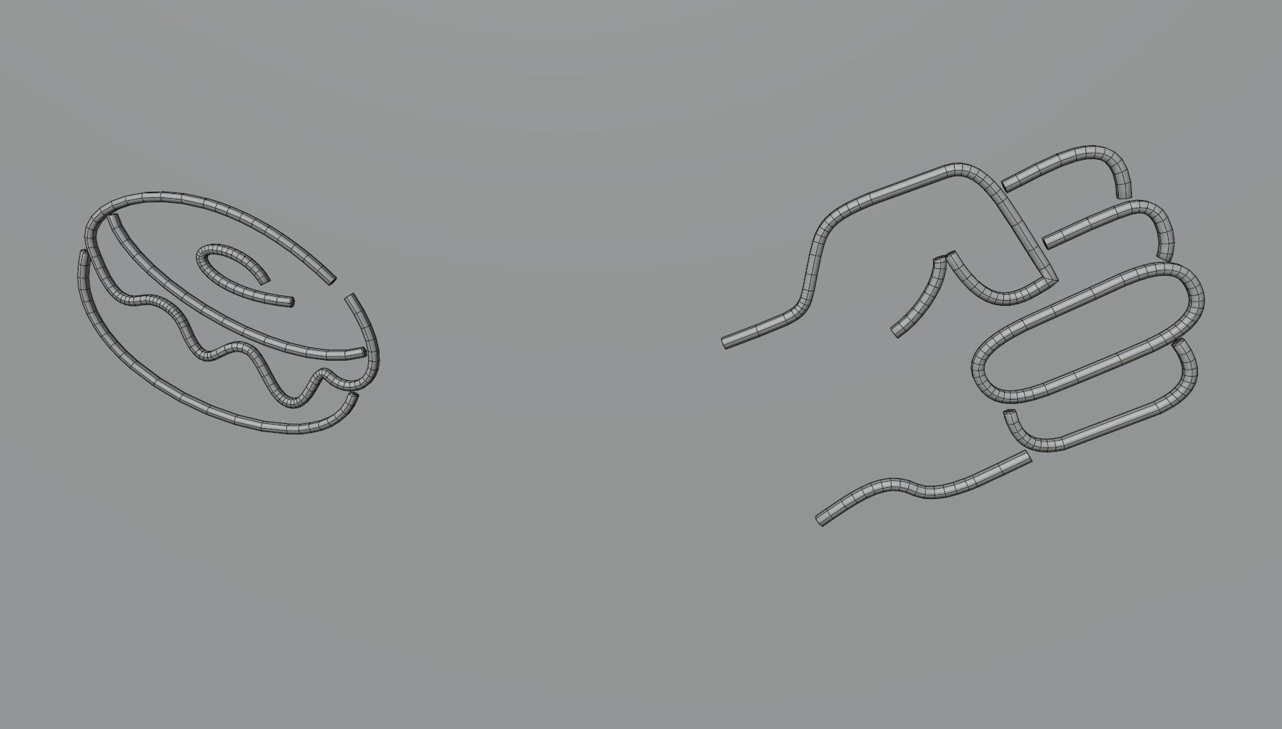 3D model Ultimate Neon Sign pack 5 VR / AR / low-poly | CGTrader