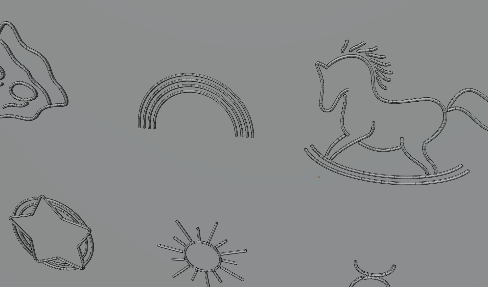 3D model Ultimate Neon Sign pack 5 VR / AR / low-poly | CGTrader