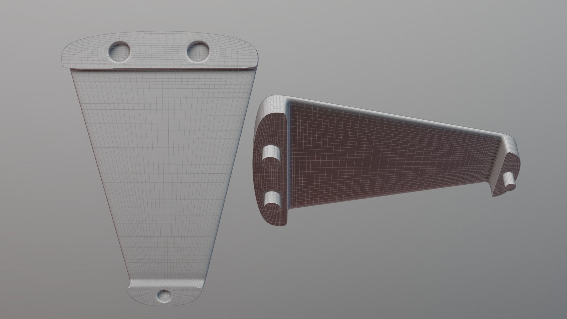 The flash logo for necklace or keychain OBJ STL FBX Formats 3D model ...