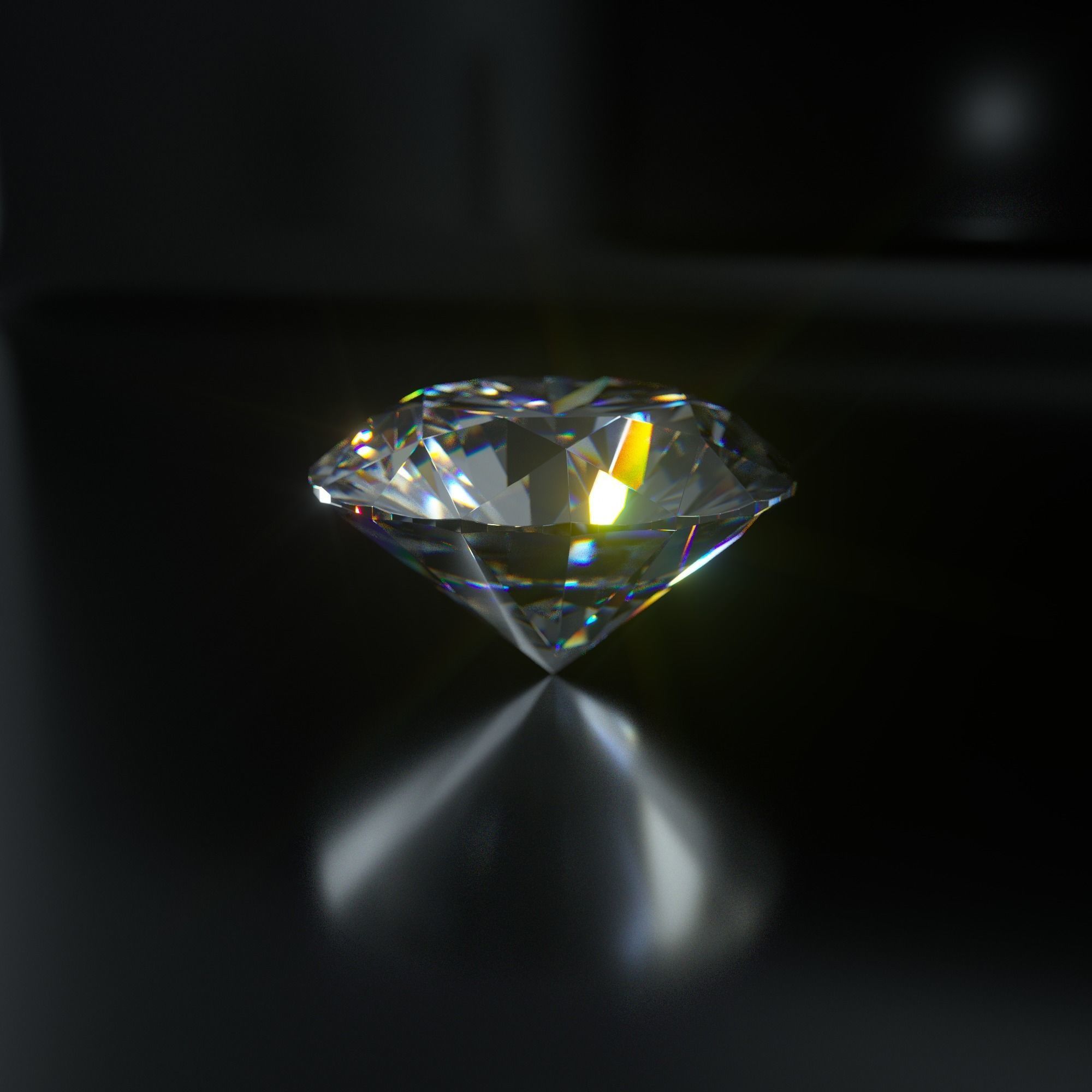 Diamond Gem - C4D Octane 3D model | CGTrader