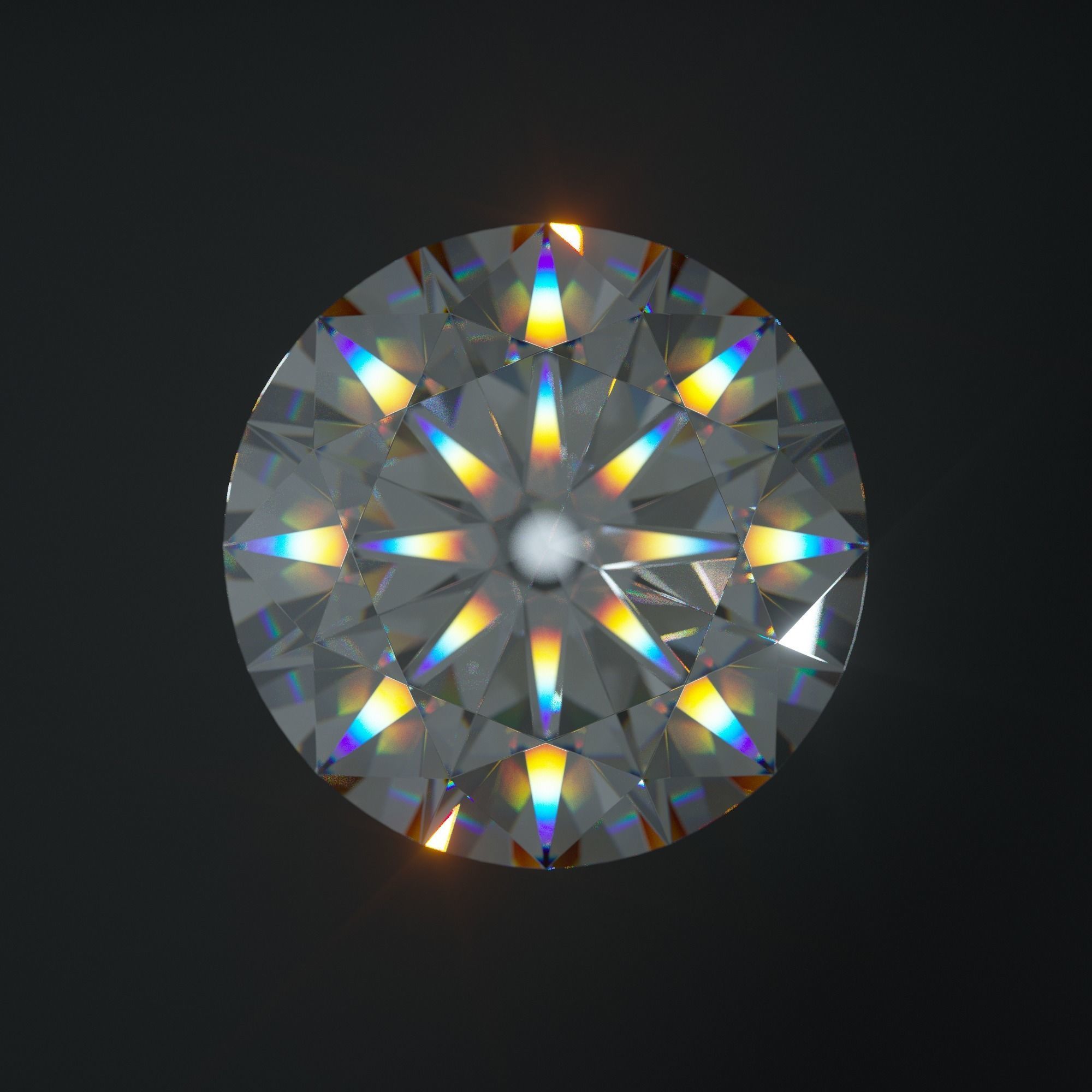 Diamond Gem - C4D Octane 3D model | CGTrader