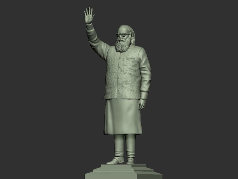 Narendra modi full body pose 3D model 3D printable | CGTrader