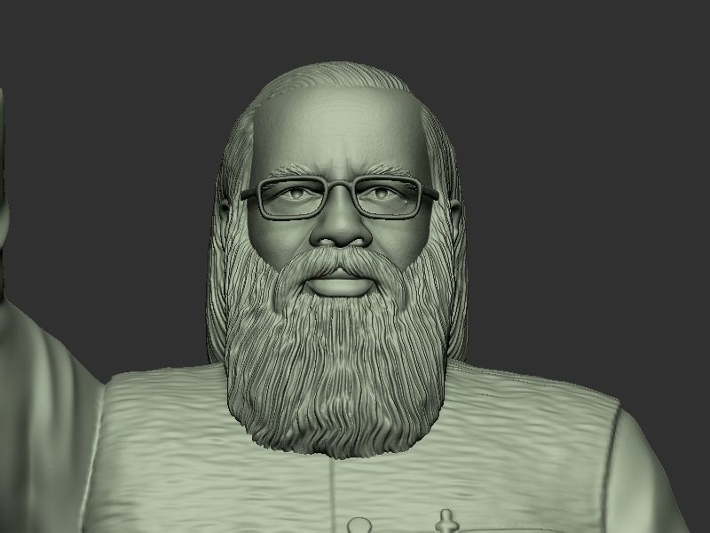 Narendra modi full body pose 3D model 3D printable | CGTrader