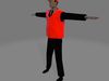 Low-poly Engineer man in vest free VR / AR / low-poly 3D model | CGTrader