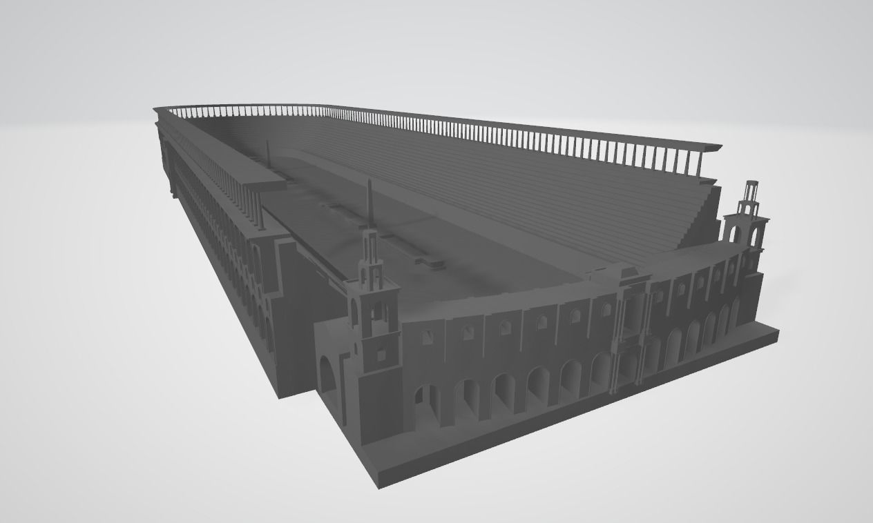Hippodrome Of Constantinople 3D model | CGTrader