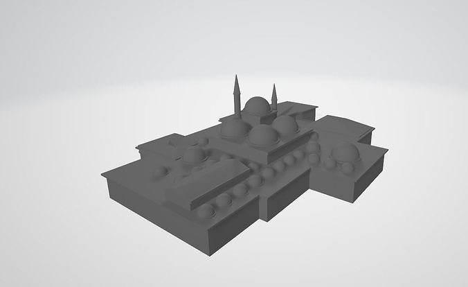 3D model Topkapi Palace VR / AR / low-poly | CGTrader