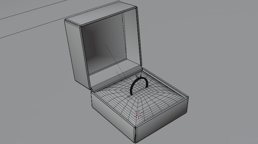 Ring in Blender 3D model | CGTrader