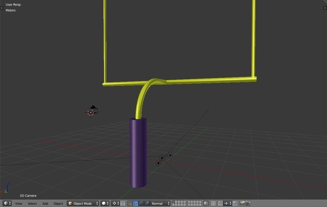 3D model American Football Goal Post VR / AR / low-poly | CGTrader