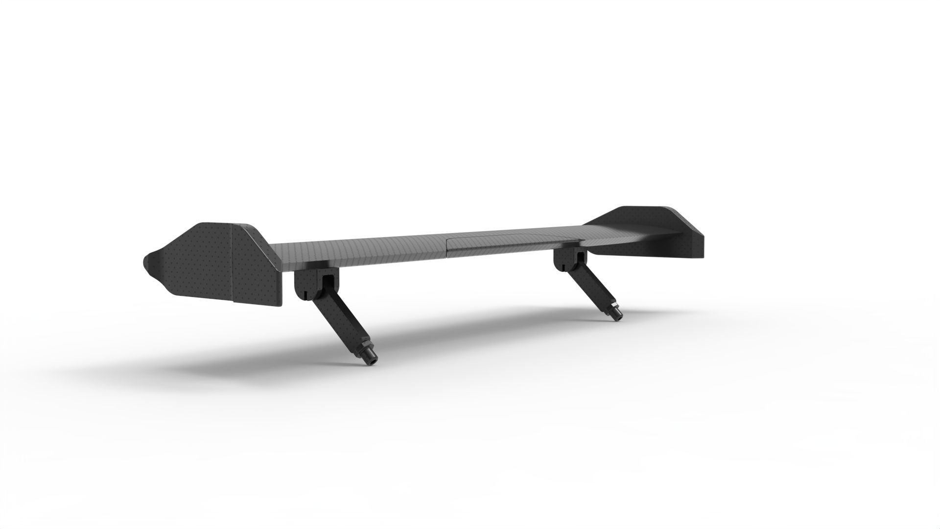 Modern spoiler tuning 3D model | CGTrader