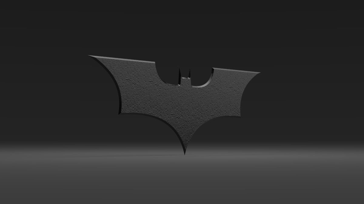 Batman darts- logo- sticker free VR / AR / low-poly 3D model | CGTrader