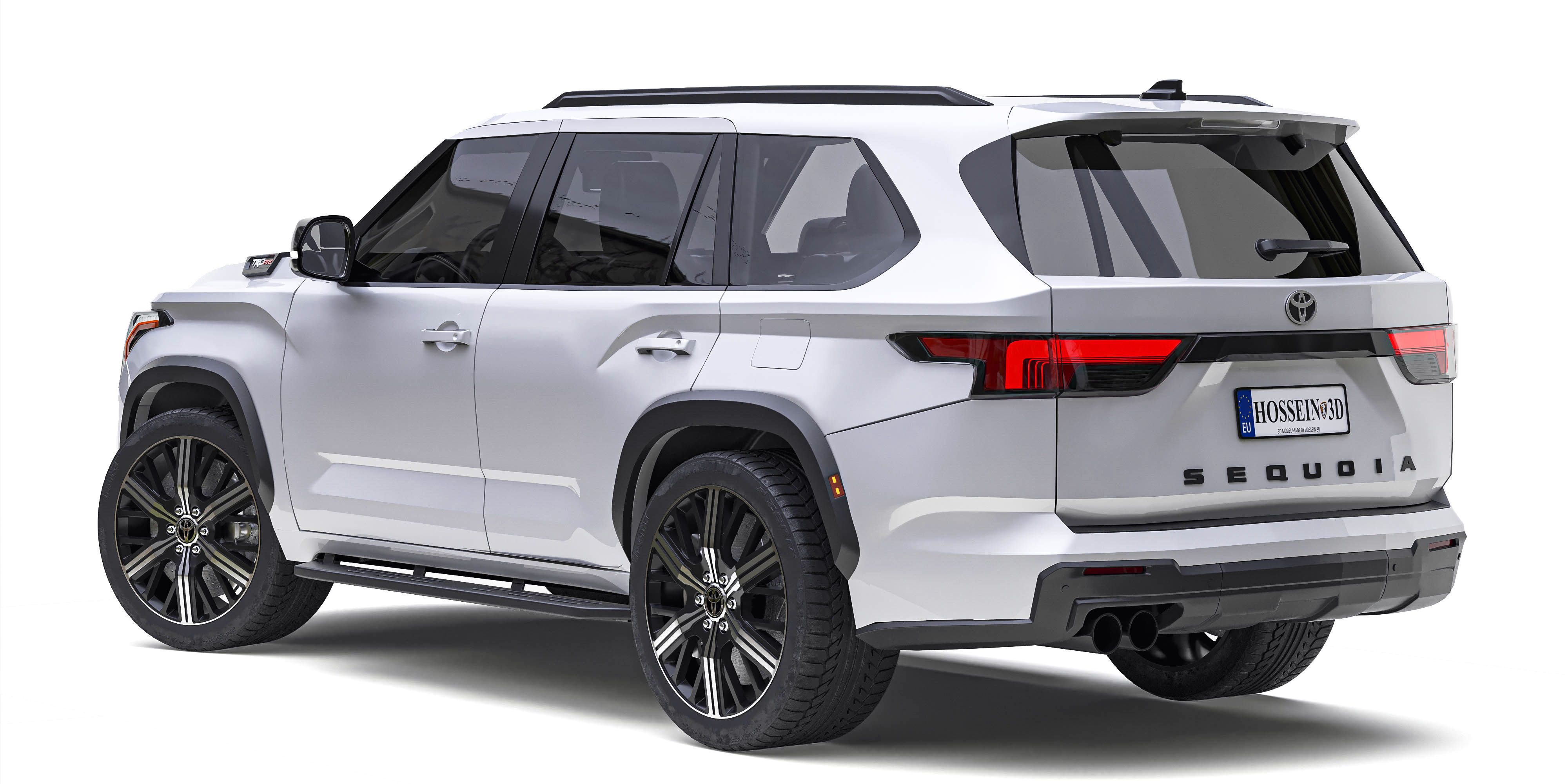 Toyota Sequoia 2023 3D model | CGTrader