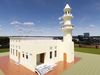 Mosque Masjid with concrete Minaret in Revit 3D model | CGTrader
