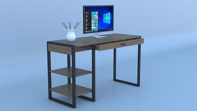 Computer Table 3D model | CGTrader