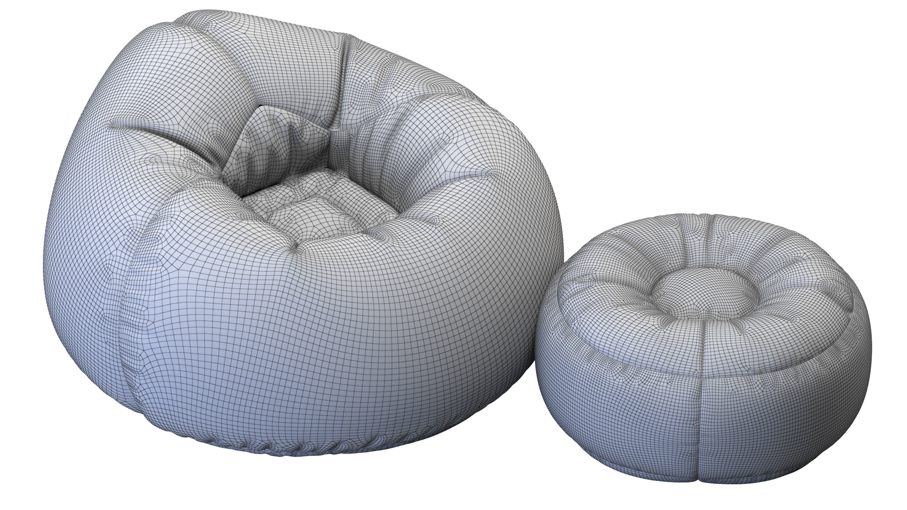 Inflatable Furniture 3D model | CGTrader