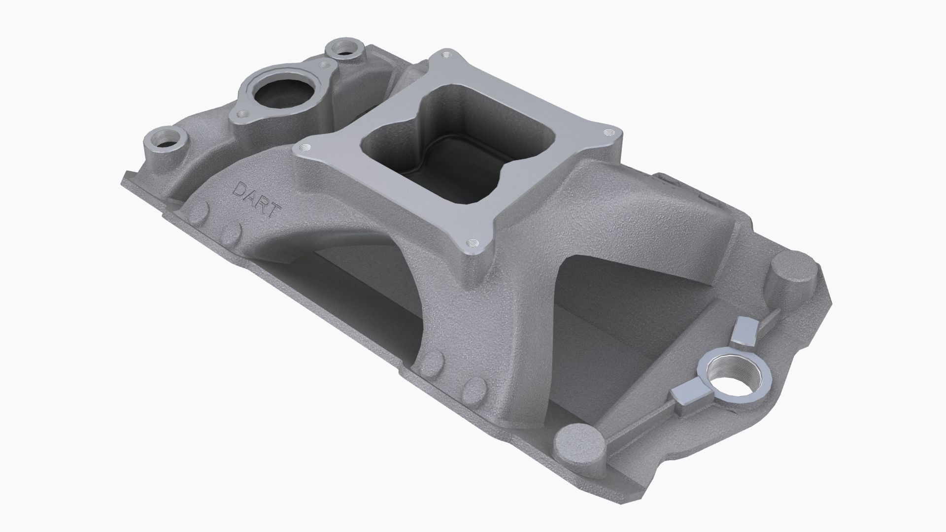 3D model Dart 220 Smallblock Chevy intake manifold VR / AR / low-poly ...