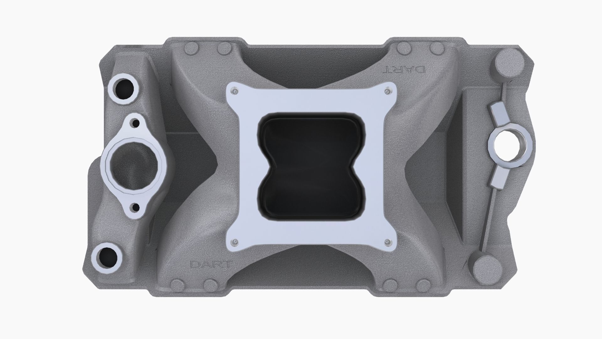 3D model Dart 220 Smallblock Chevy intake manifold VR / AR / low-poly ...