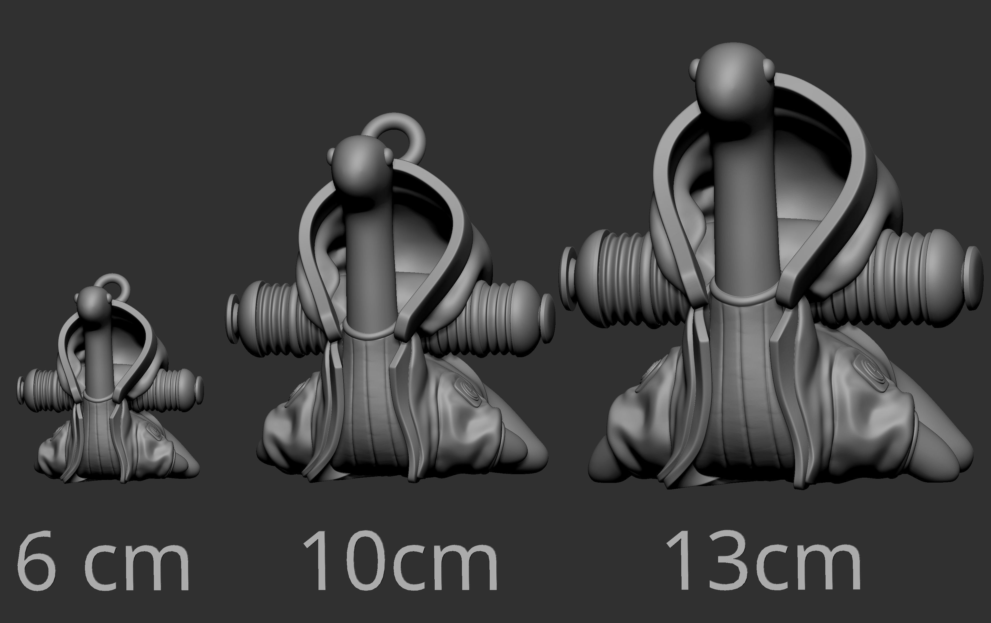 Apex legends nessie wattson mini figurine and keychain fanart 3D model ...