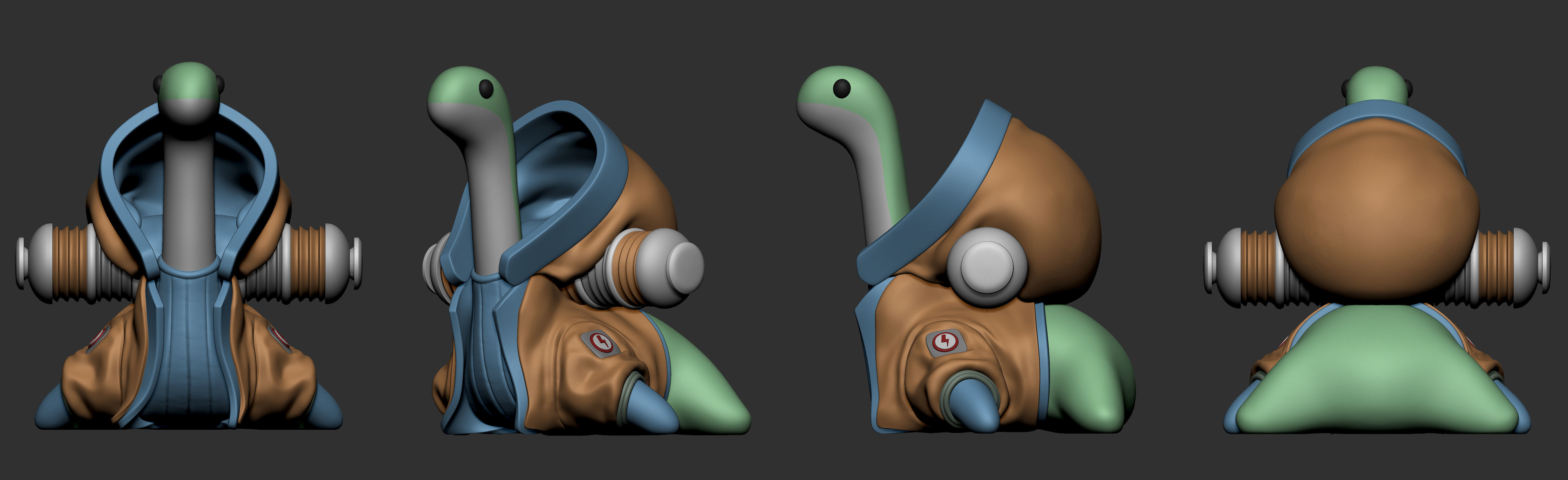 Apex legends nessie wattson mini figurine and keychain fanart 3D model 3D printable | CGTrader