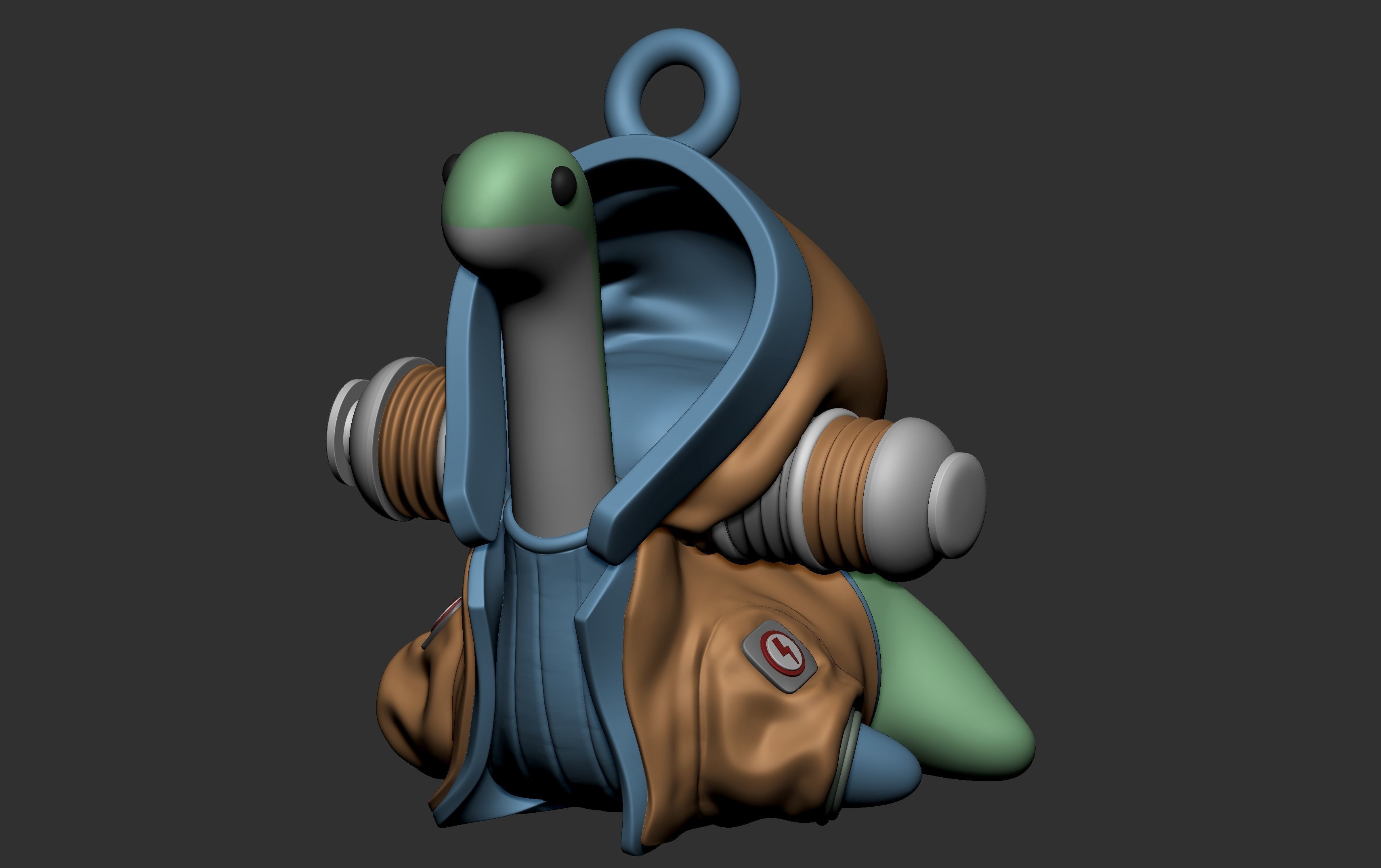 Apex legends nessie wattson mini figurine and keychain fanart 3D model 3D printable | CGTrader