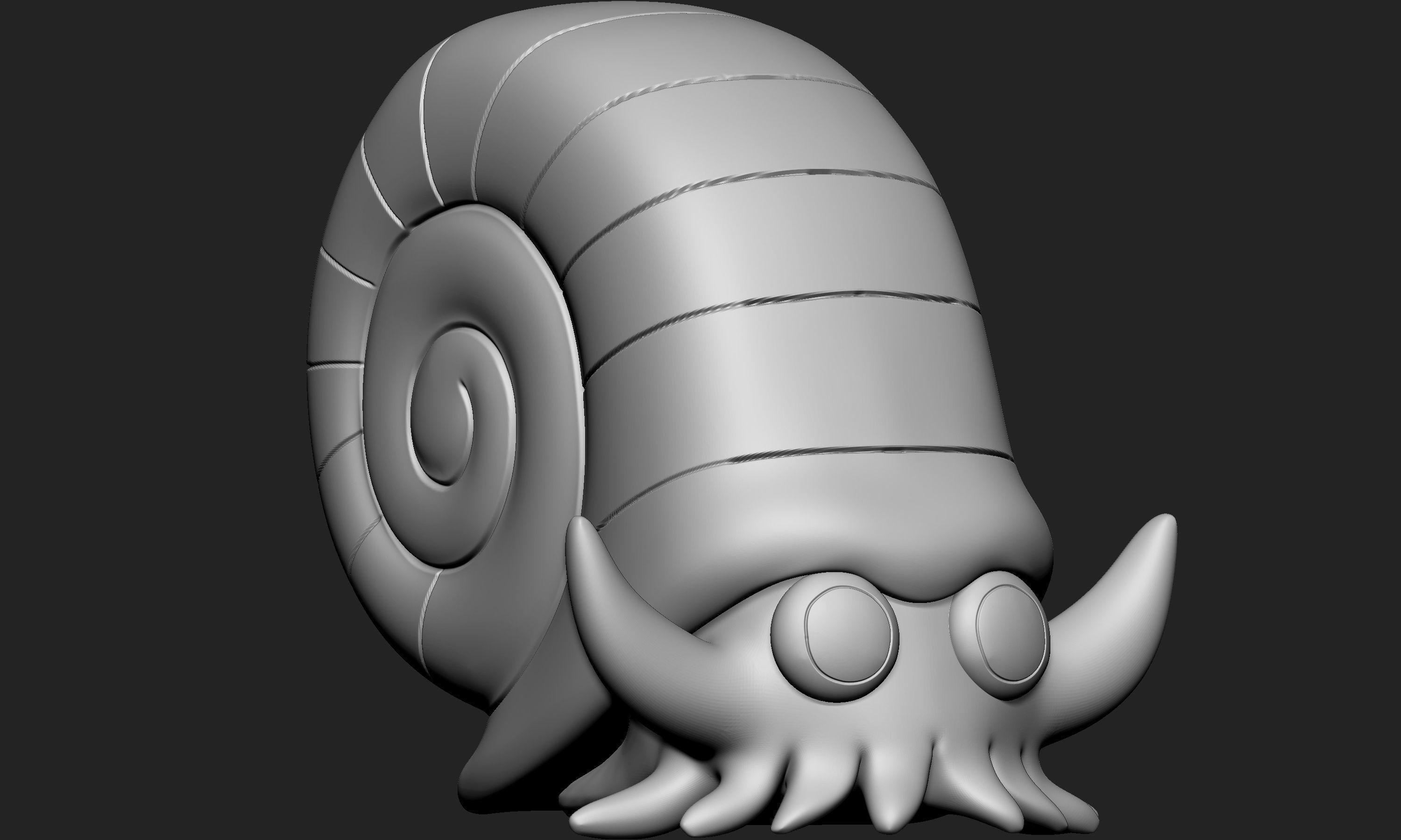 Pokemon - Omanyte 3D model 3D printable | CGTrader