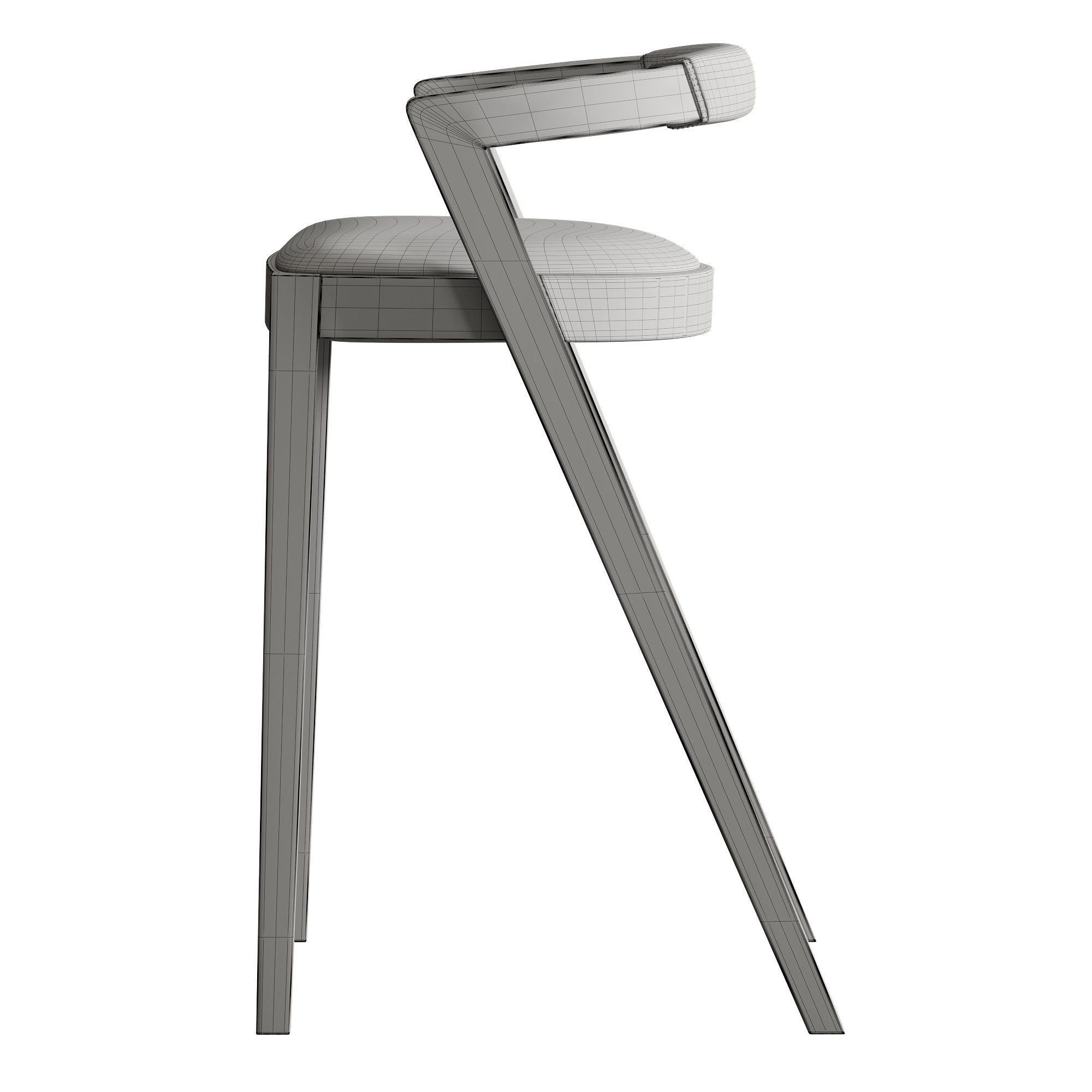 String Barstool 3D model | CGTrader