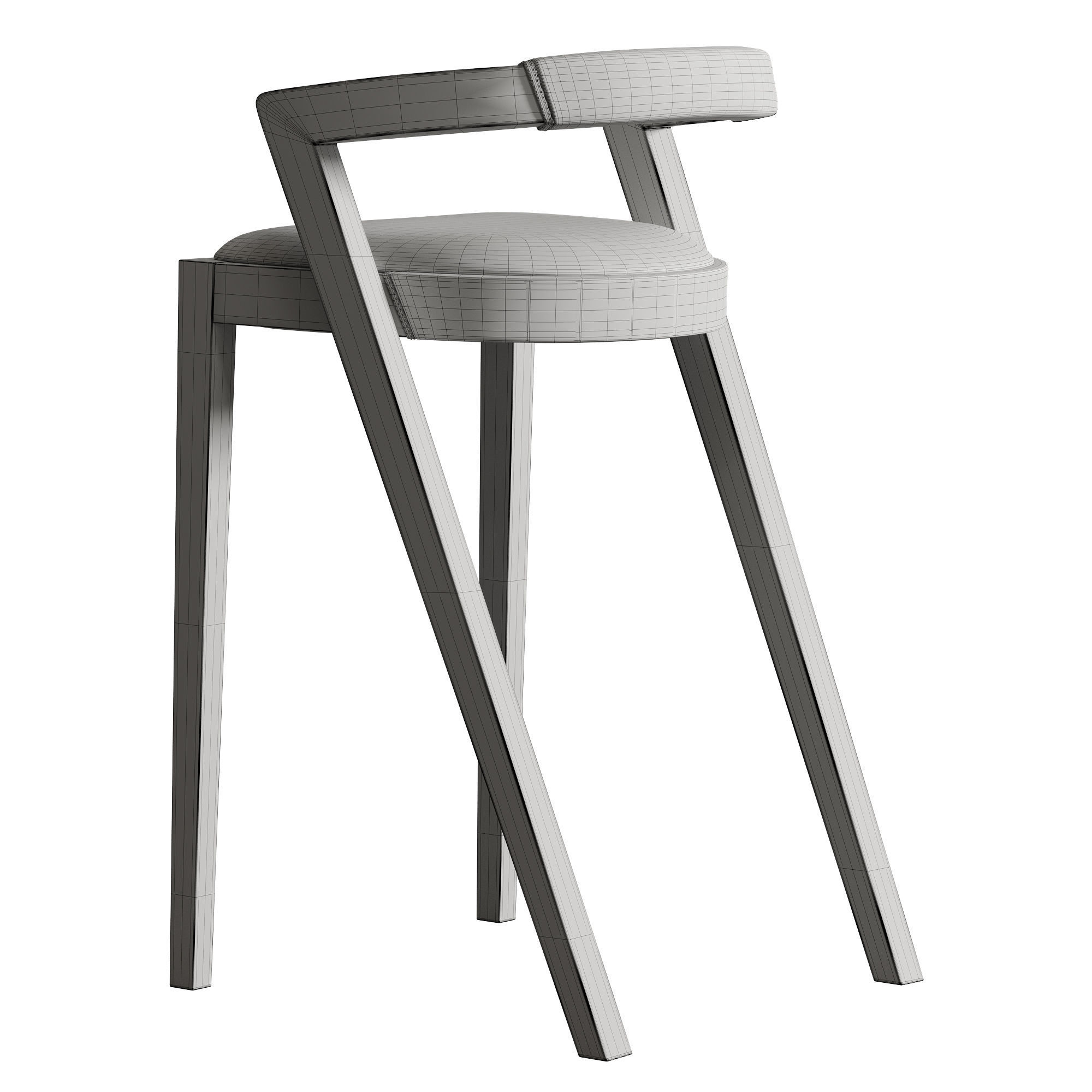String Barstool 3D model | CGTrader