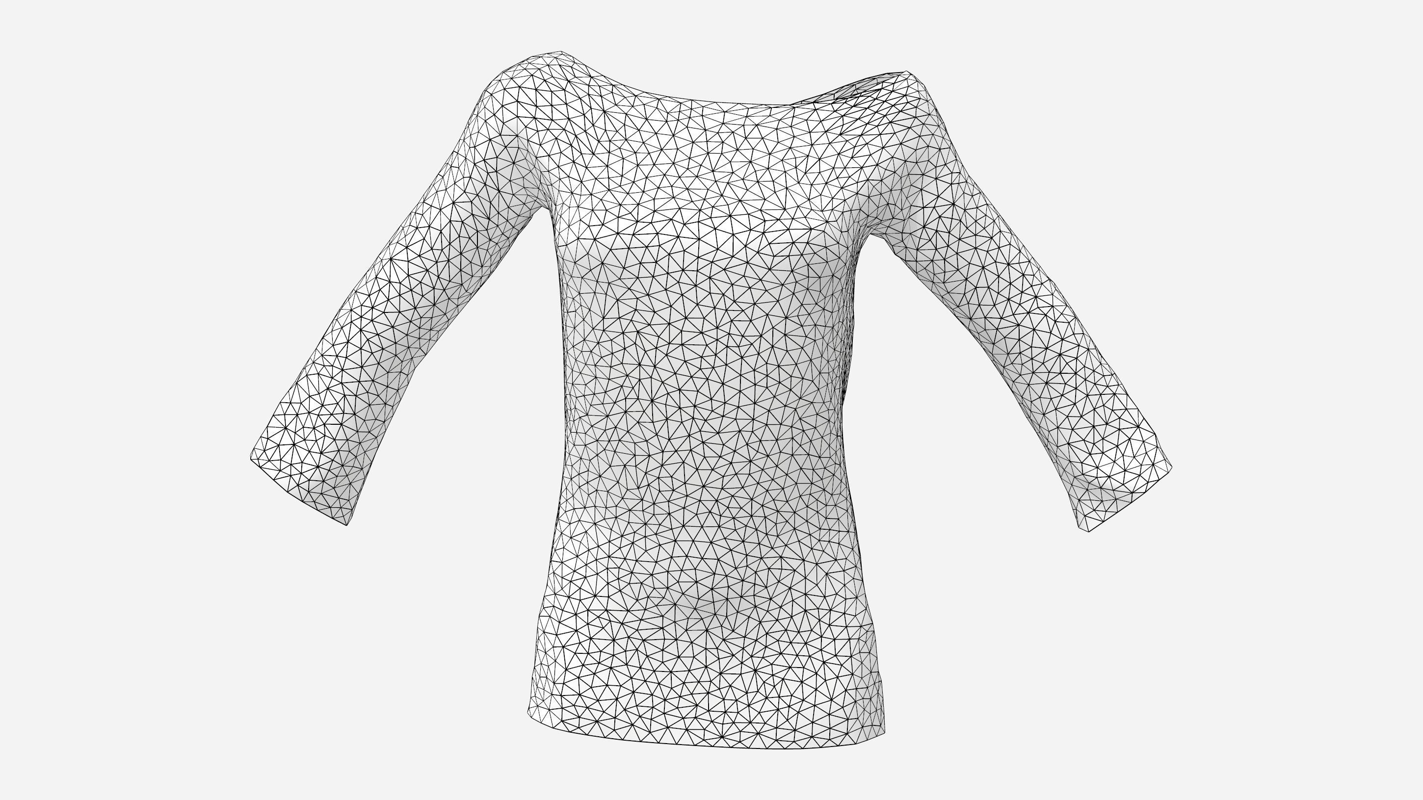3D model Beach Tunic VR / AR / low-poly | CGTrader