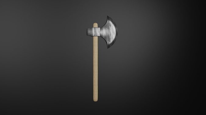 Low-Poly Axe free 3D model | CGTrader