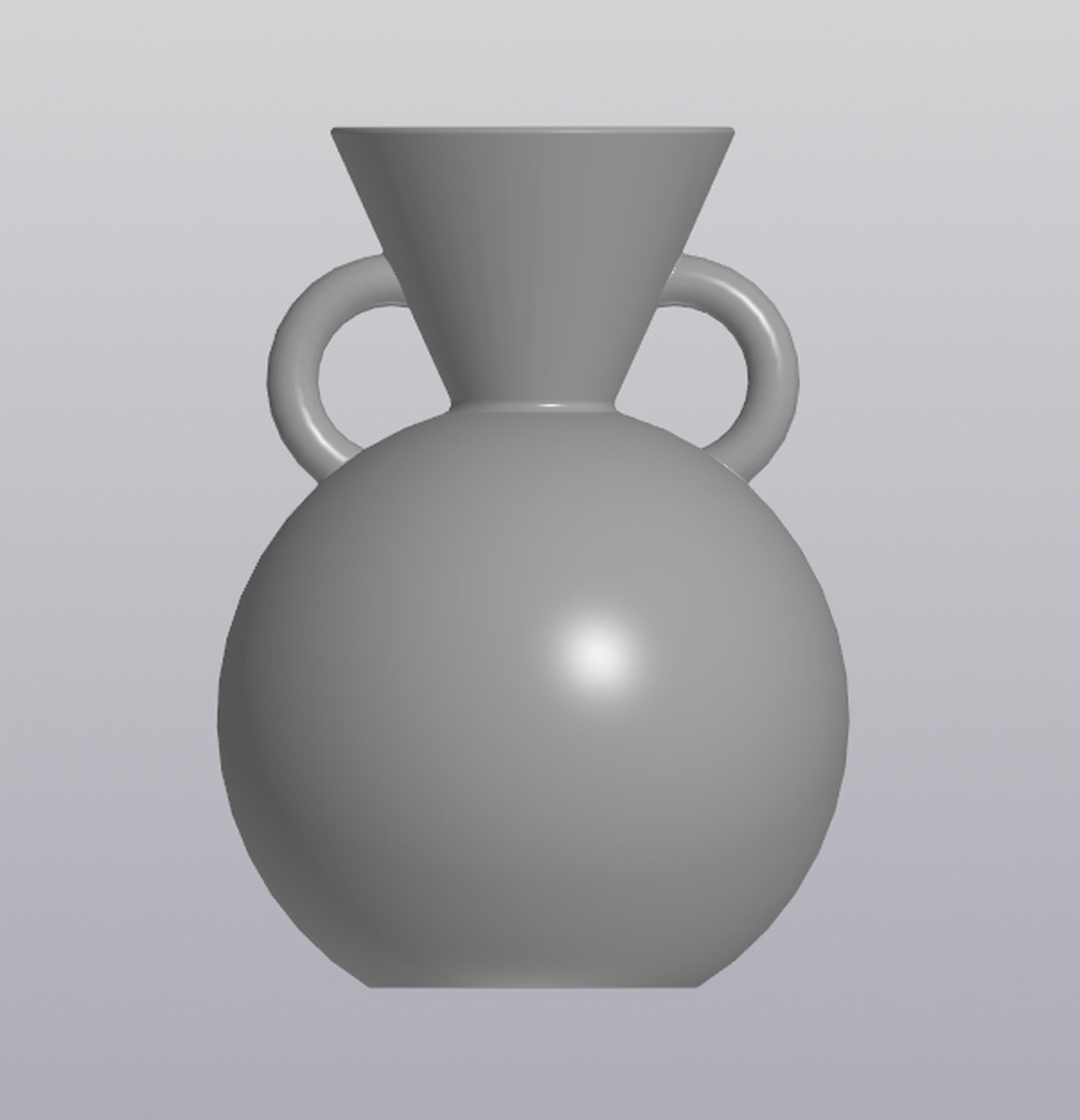 Geometric forms vase 3D model 3D printable | CGTrader
