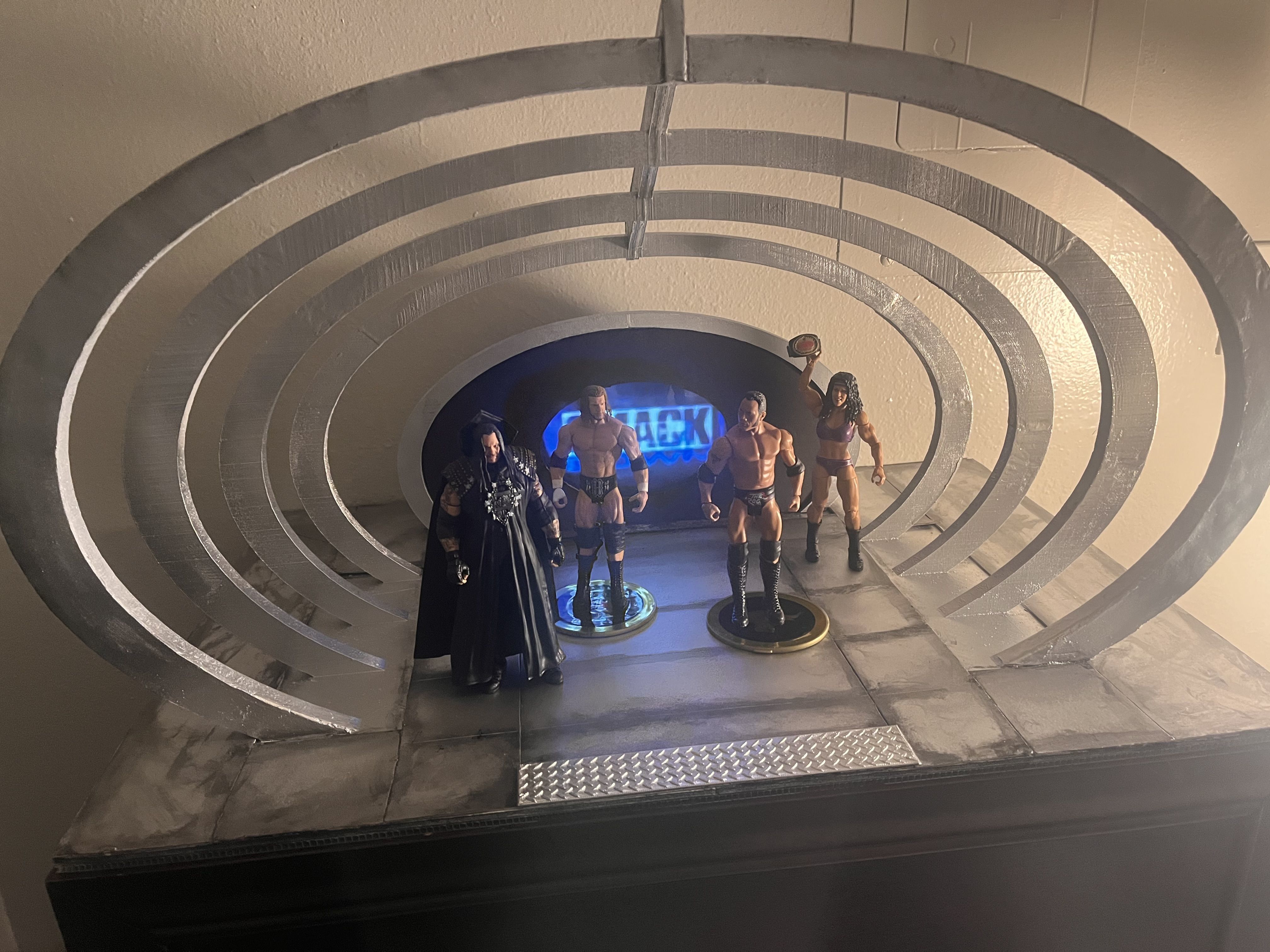 WWF Smackdown 2000 Stage 3D model 3D printable | CGTrader