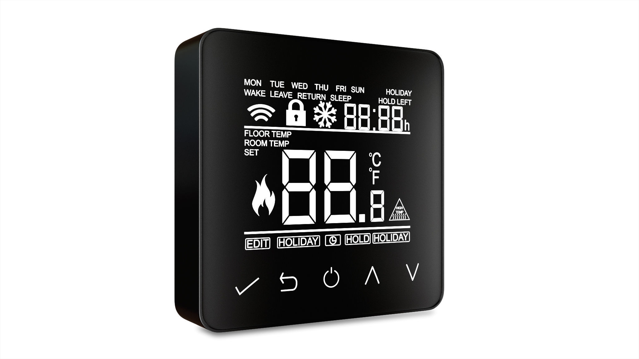 Home Automation System Screen 3D model | CGTrader