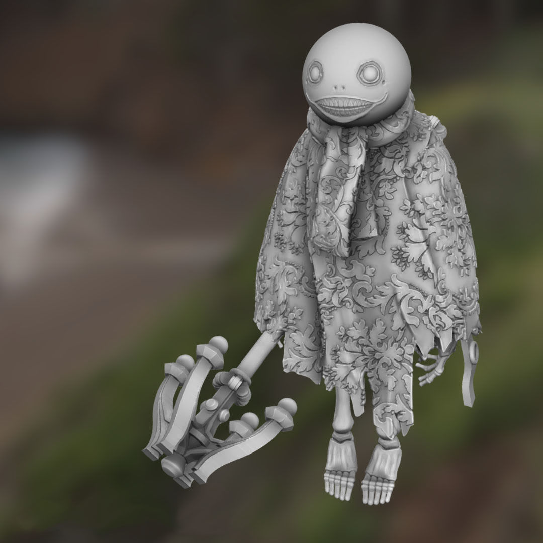 Emil Nier 3D Print Miniature 3D model 3D printable | CGTrader