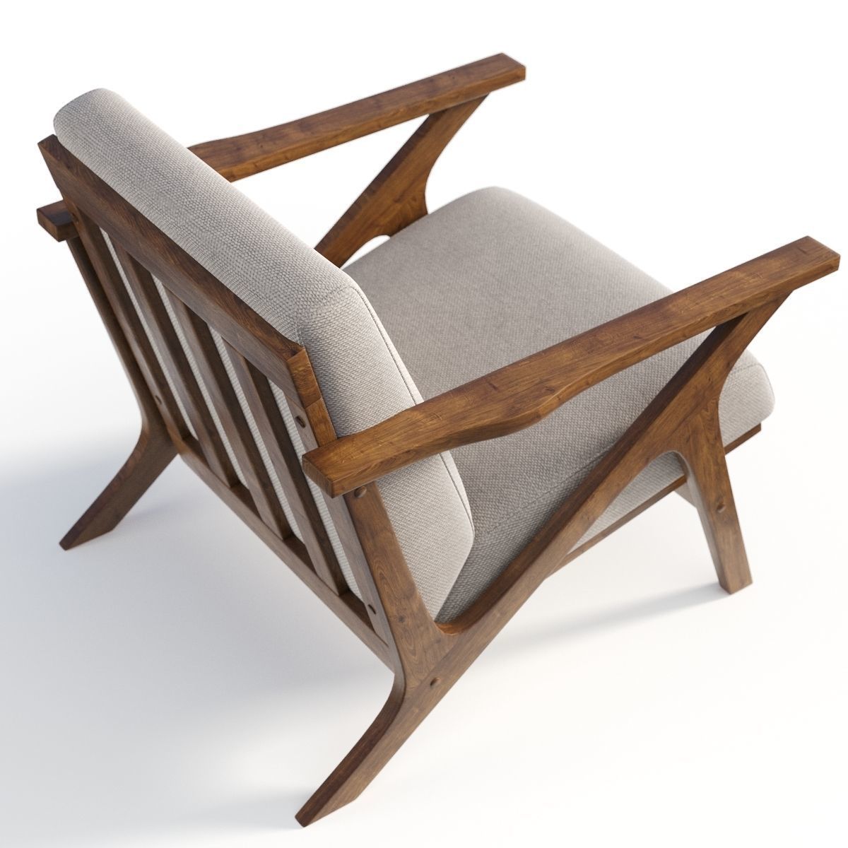 Omax Decor Zola Lounge Chair 3D model | CGTrader