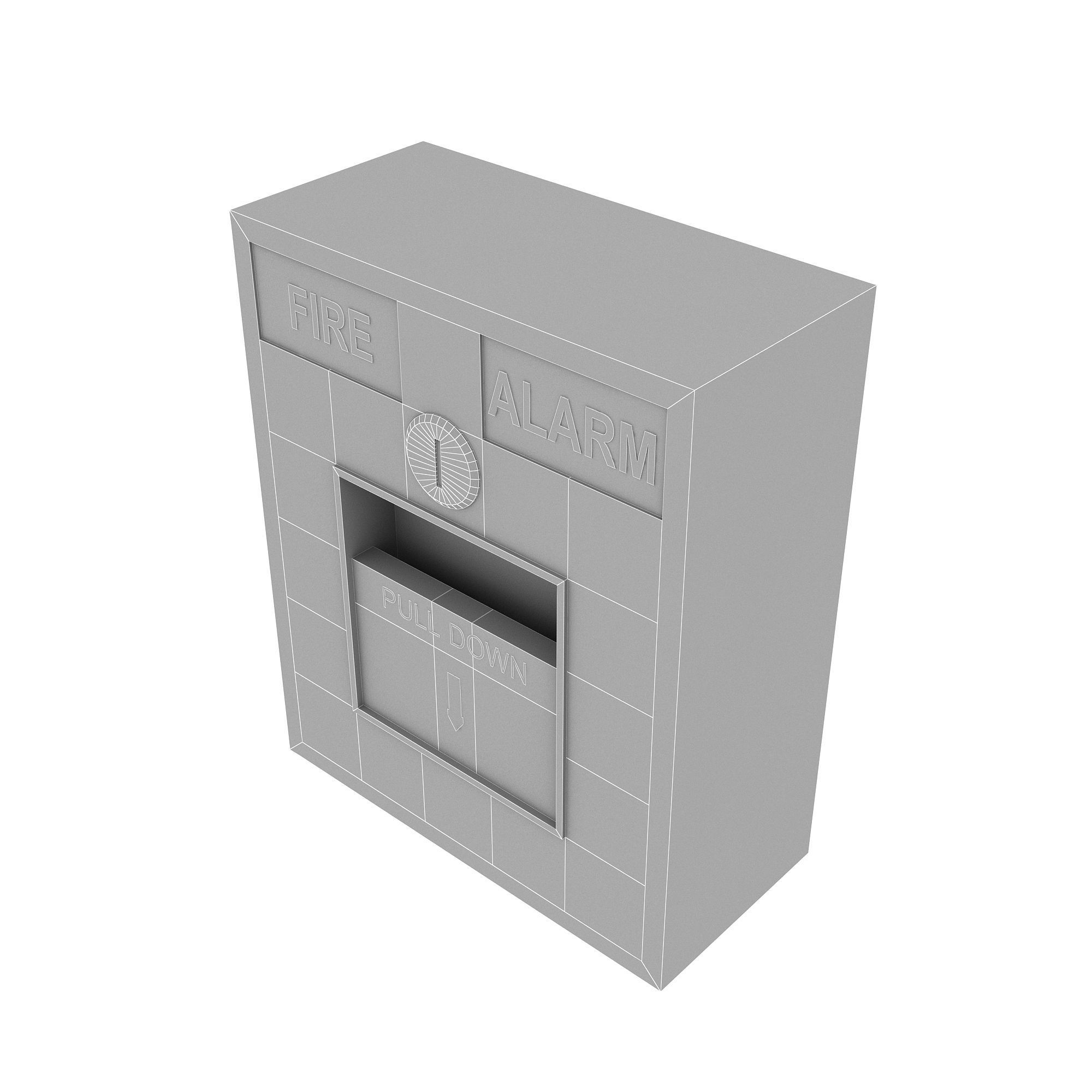 3D model 3D fire alarm model VR / AR / low-poly | CGTrader