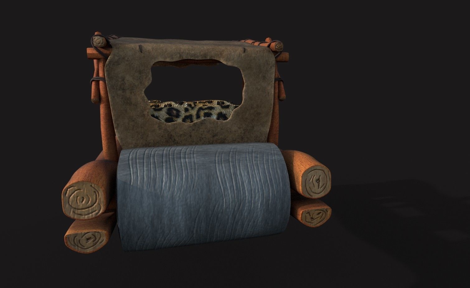Tronco movil the Flintstones 3D model | CGTrader