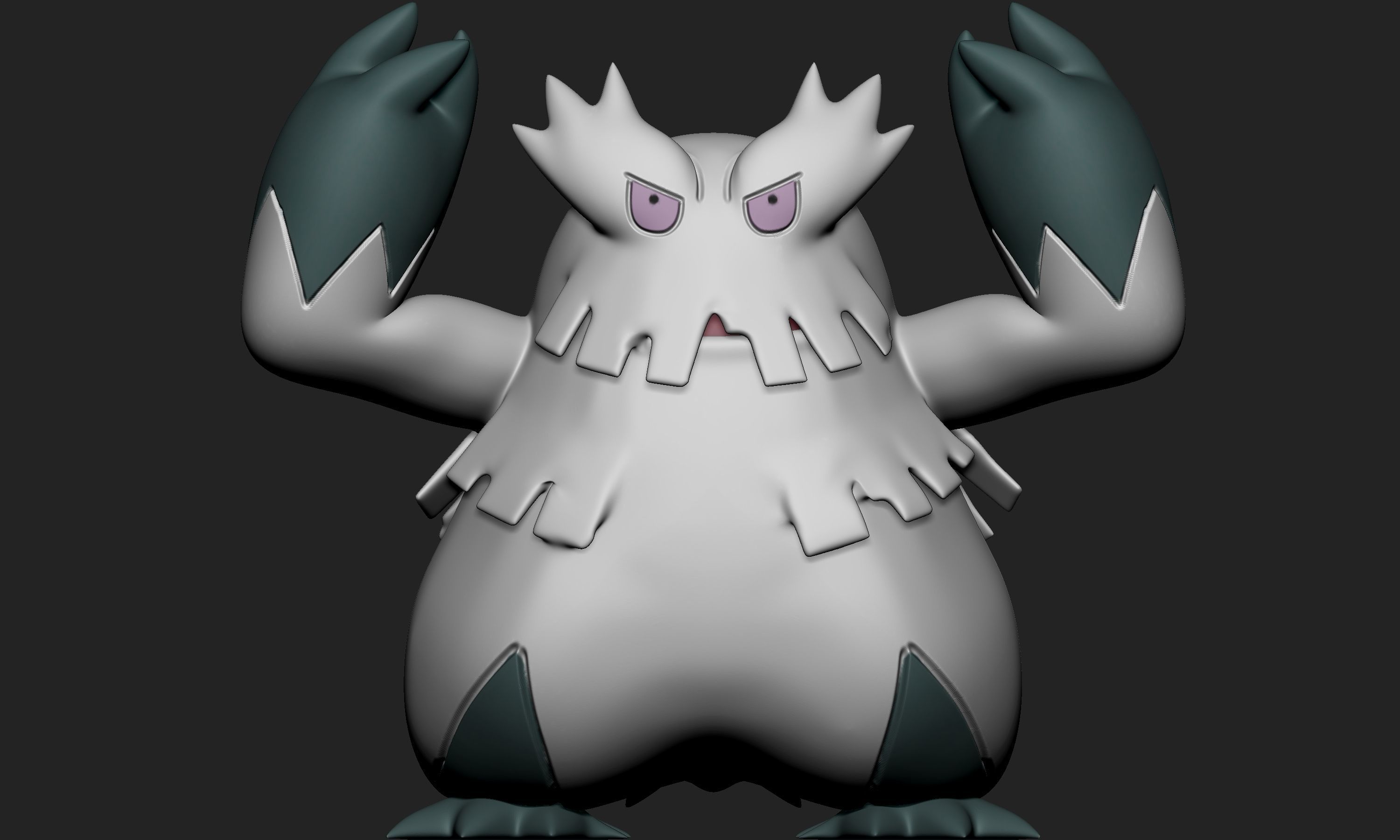 Pokemon - Snover and Abomasnow 3D model 3D printable | CGTrader