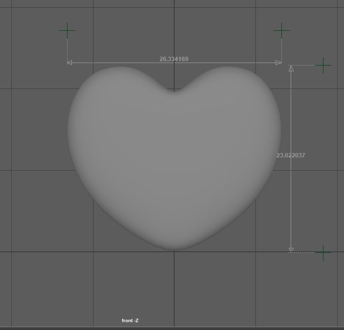 Heart Shape 3D model 3D printable | CGTrader