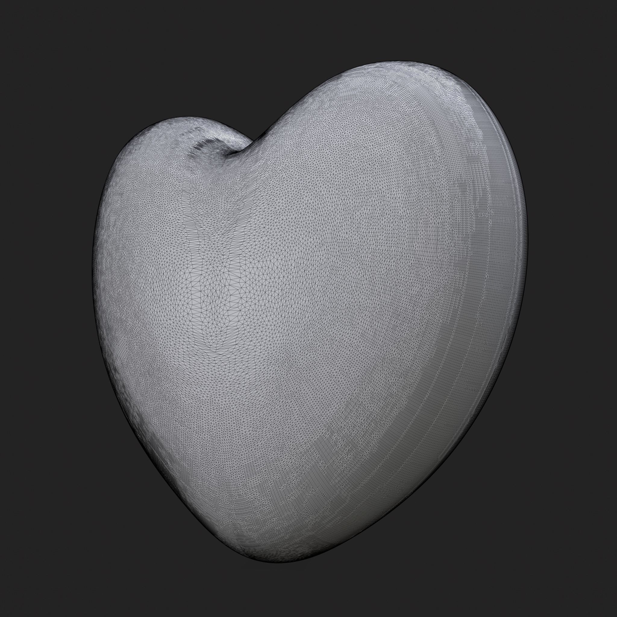 Heart Shape 3D model 3D printable | CGTrader