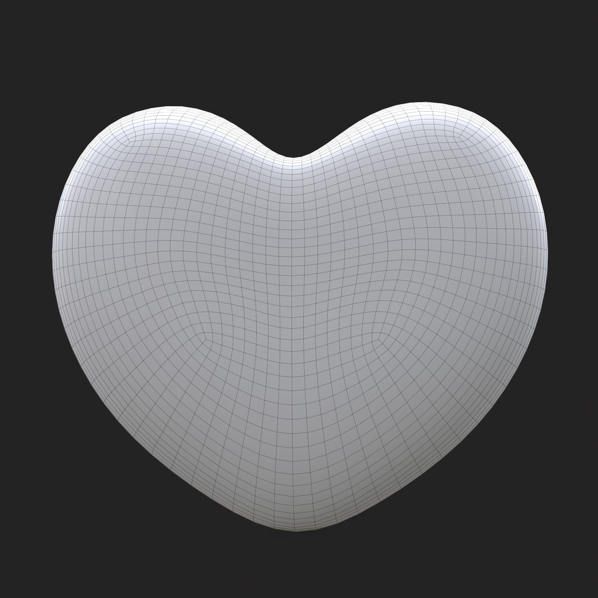 Heart Shape 3D model 3D printable | CGTrader