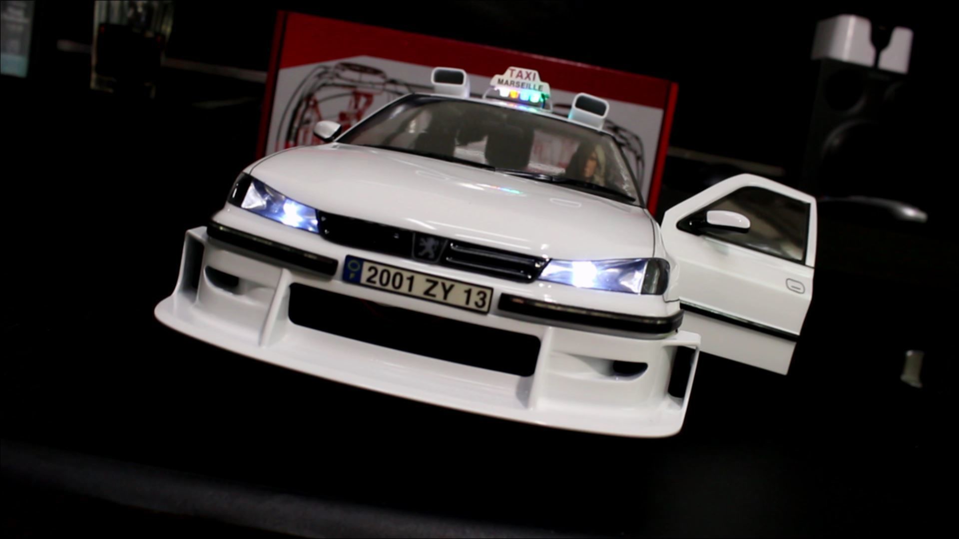 Peugeot406 TAXI exterior kit 3D model | CGTrader