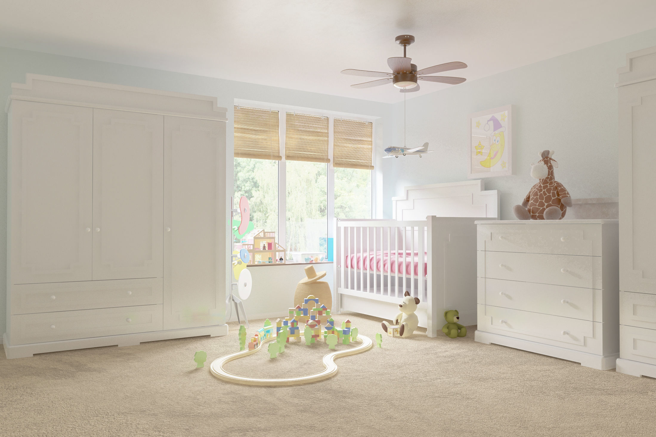 bianca Baby Room 3D model 3D printable | CGTrader