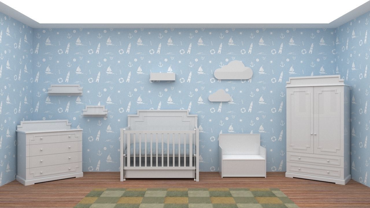 bianca Baby Room 3D model 3D printable | CGTrader