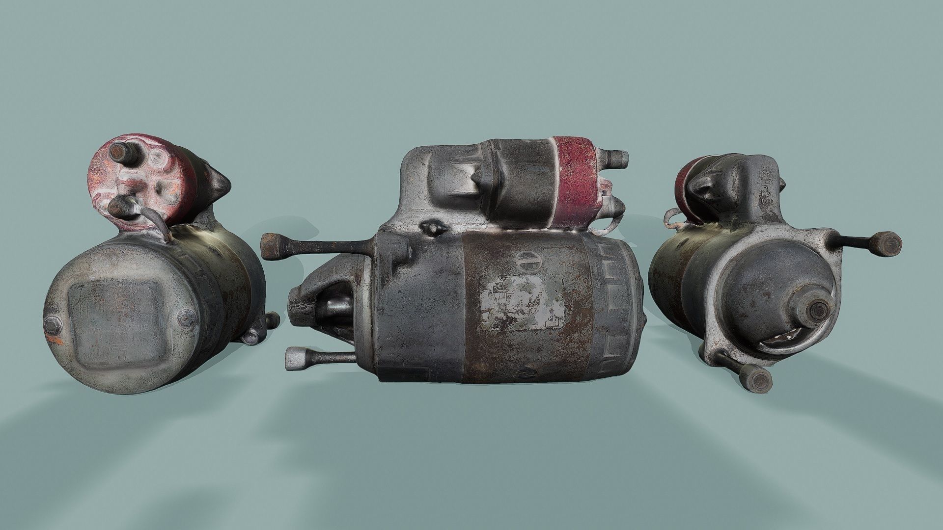 3D model 3D Scan Car Starter VR / AR / low-poly | CGTrader